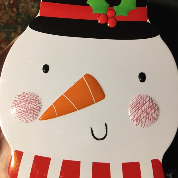 Jewelry | Snowman Tin With 1random Rings | Poshmark
